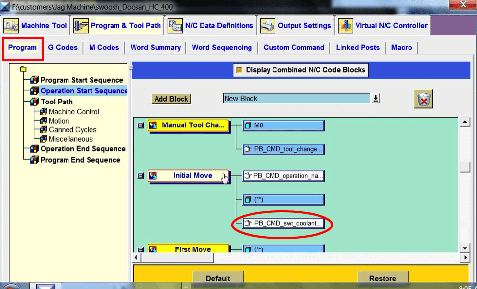 NX CAM Tips & Tricks: Coolant Thru Custom Command