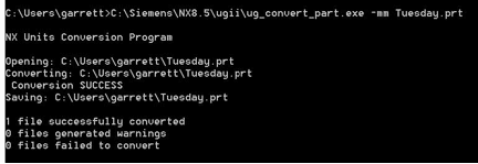 How to Change Units of NX Part Files | Swoosh Technologies