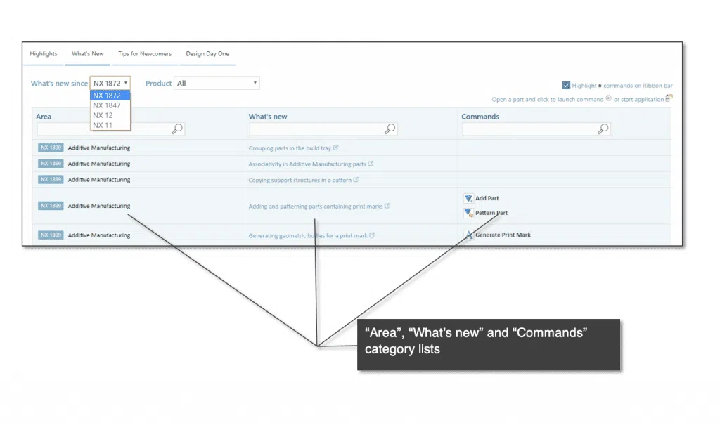 Highlight Commands on Ribbon Bar | Swoosh Technologies