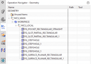 Feature Recognition & Grouping in Feature Based Machining | NX CAM
