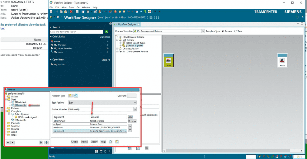 Teamcenter Email Notifications | Swoosh Technologies