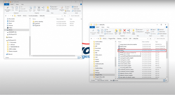 How to Make an English and Metric Parts List for Drawing Templates in NX
