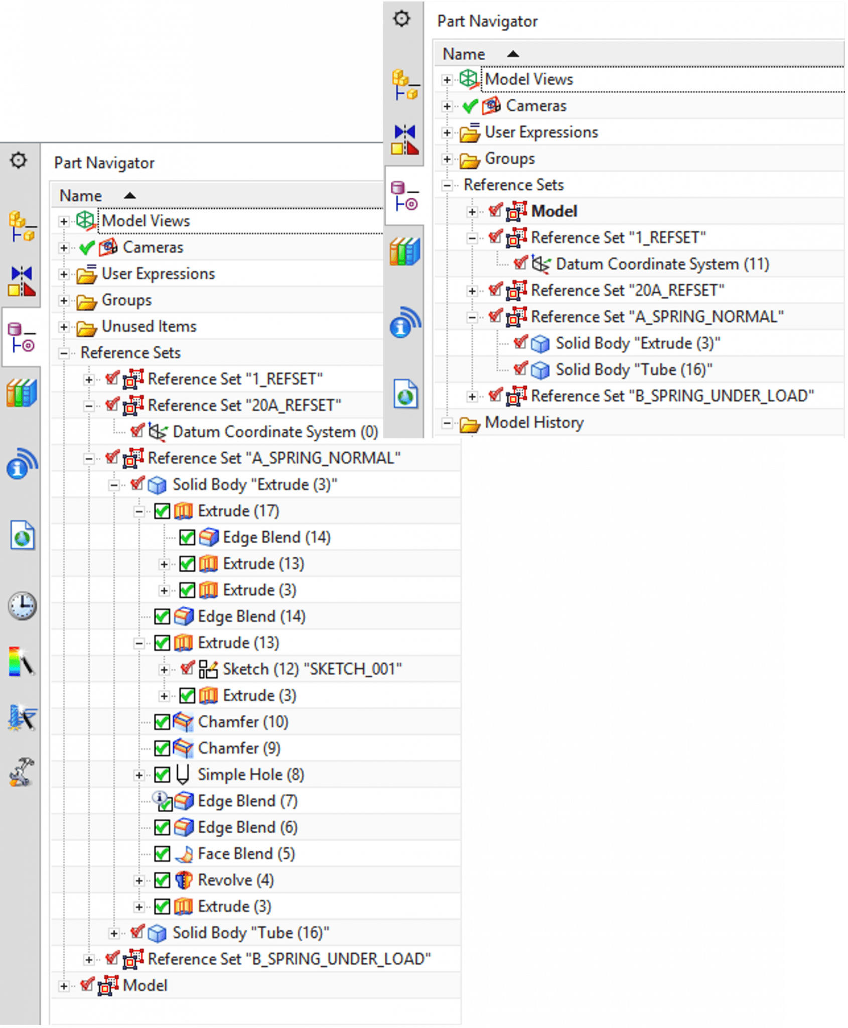What is a Reference Set | NX CAD | Swoosh Technologies